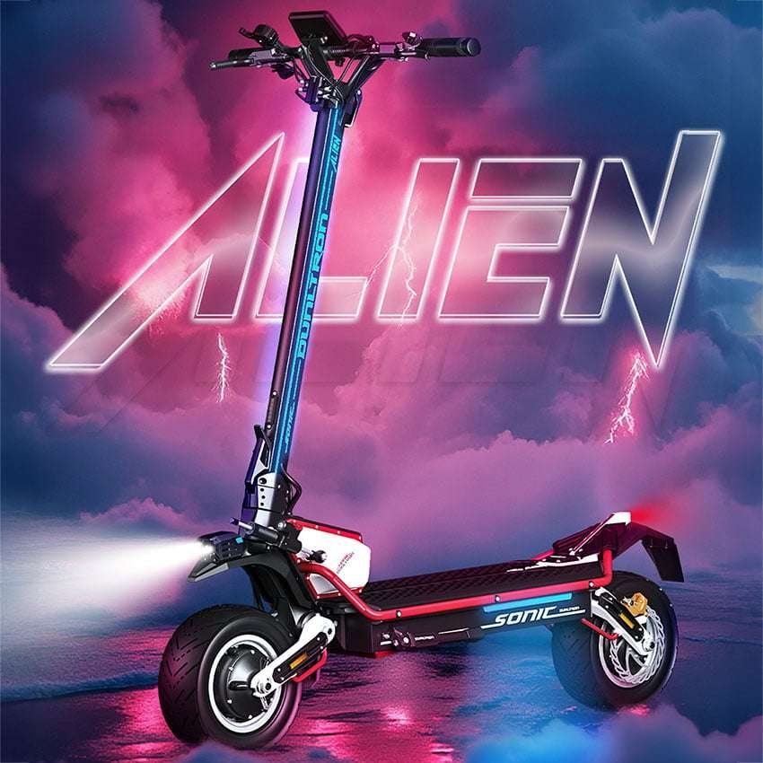 Dualtron Sonic Alien : sensations extrêmes garanties